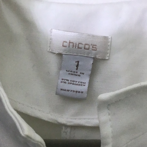 Chico's | Jackets & Coats | Chicos Jacket Sz 81 5 Hook Eye Closures ...
